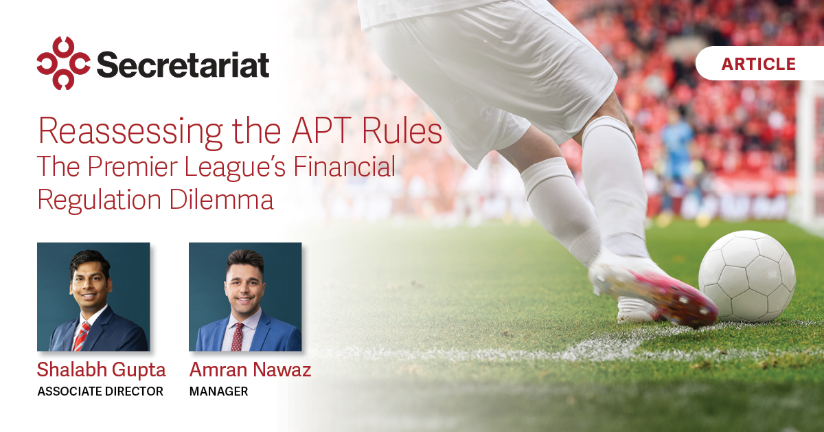 Reassessing the APT Rules: The Premier League’s Financial Regulation ...